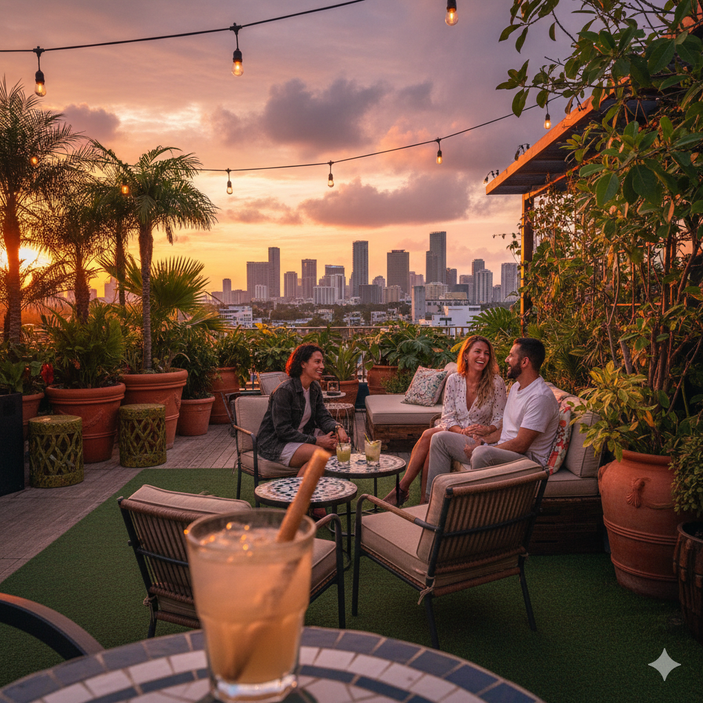 5 Best Rooftop Bars in Miami for Sunset Drinks (2026 Guide) | Miami ...